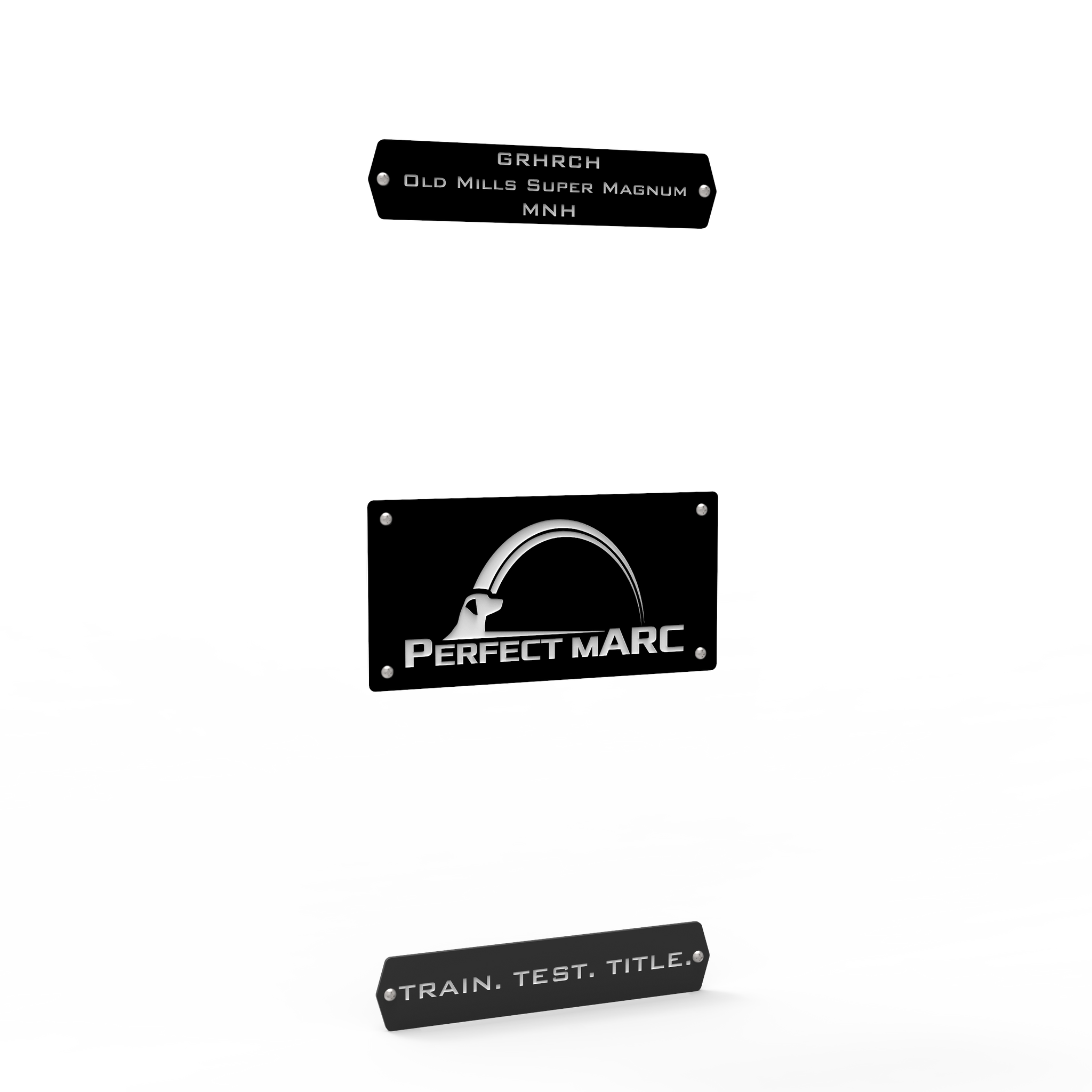 Custom Laser Engraved Name and Logo Plate Kit – Perfect mARC